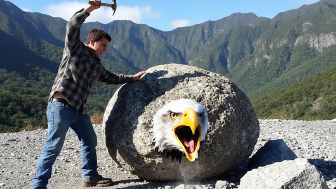 Woman Uses Demolition Tools for Incredible Bald Eagle Rescue You HAVE ...
