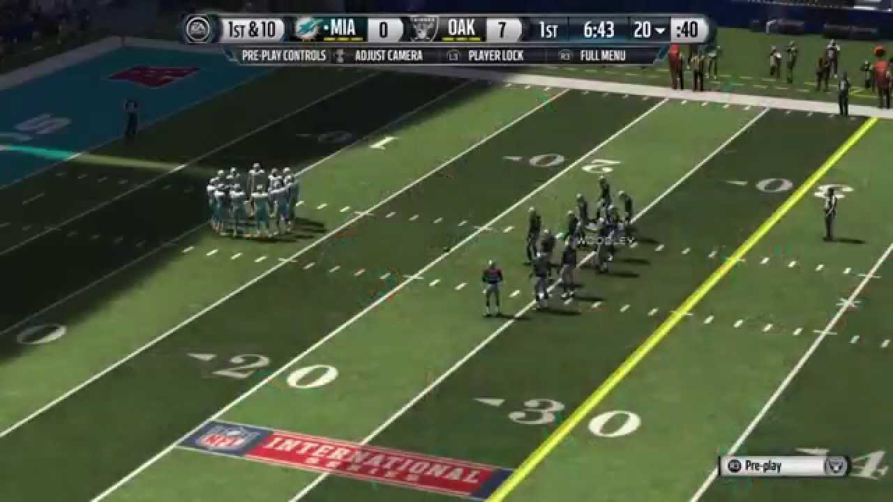 Raiders 2015: Madden NFL 15 Gameplay: vs Miami Dolphins - YouTube