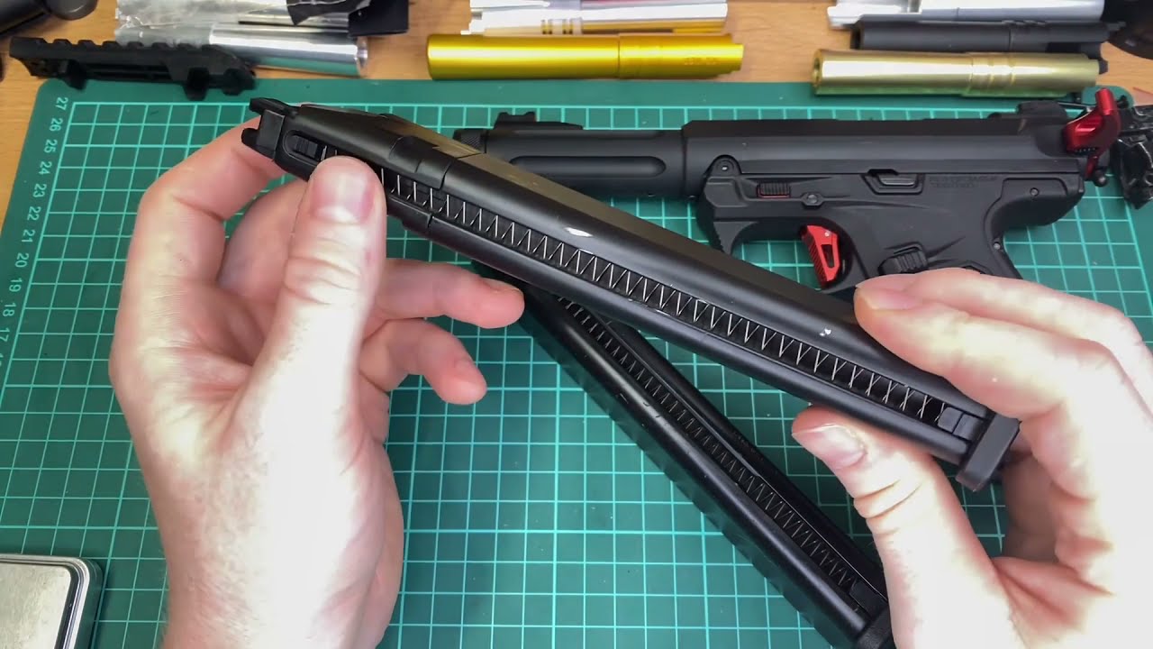 [AAP01] Action Army AAP01 Lightweight Extended 50rd Magazine review and ...