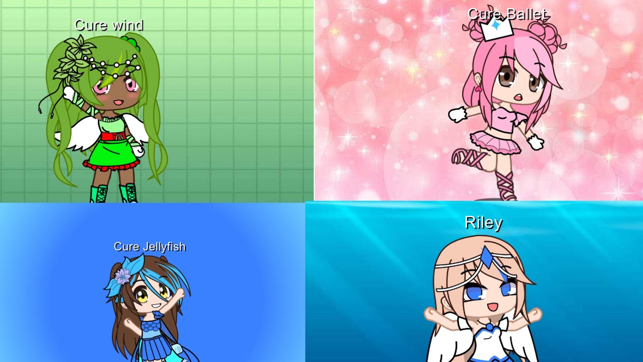 Rainbow color Pretty cure|| all transformations including Maxinne’s ...