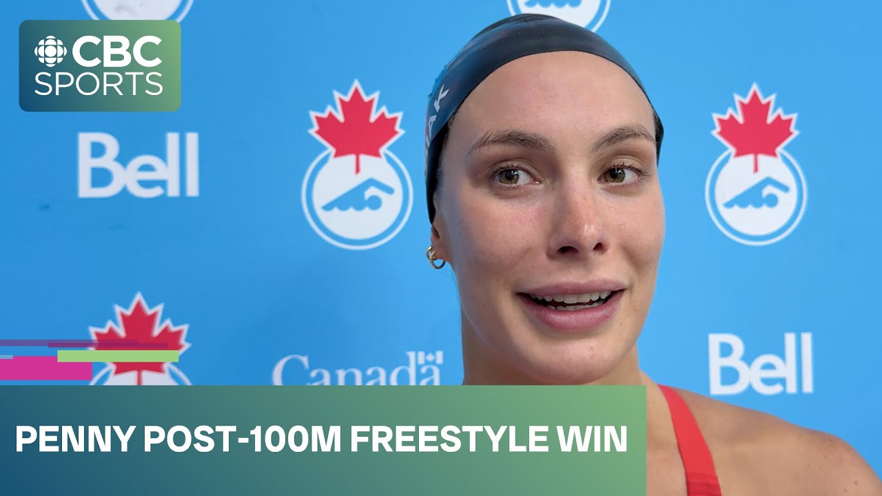Penny Oleksiak discusses rediscovered love for swimming | #CBCSports ...