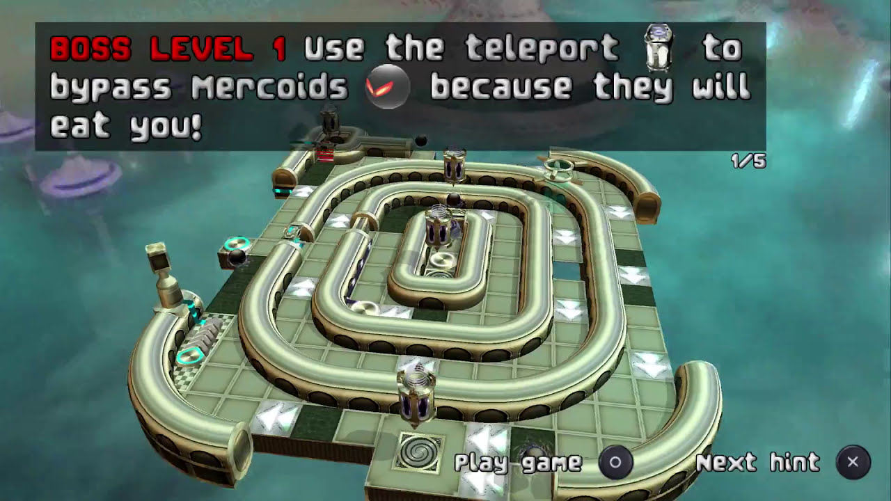 Archer Maclean's Mercury [60FPS Patch] - PSP Gameplay (PPSSPP) 1080p ...