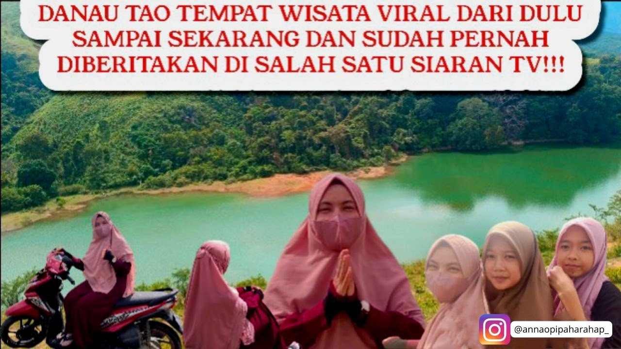 WISATA ALAM VIRAL DANAU TAO!!! - YouTube