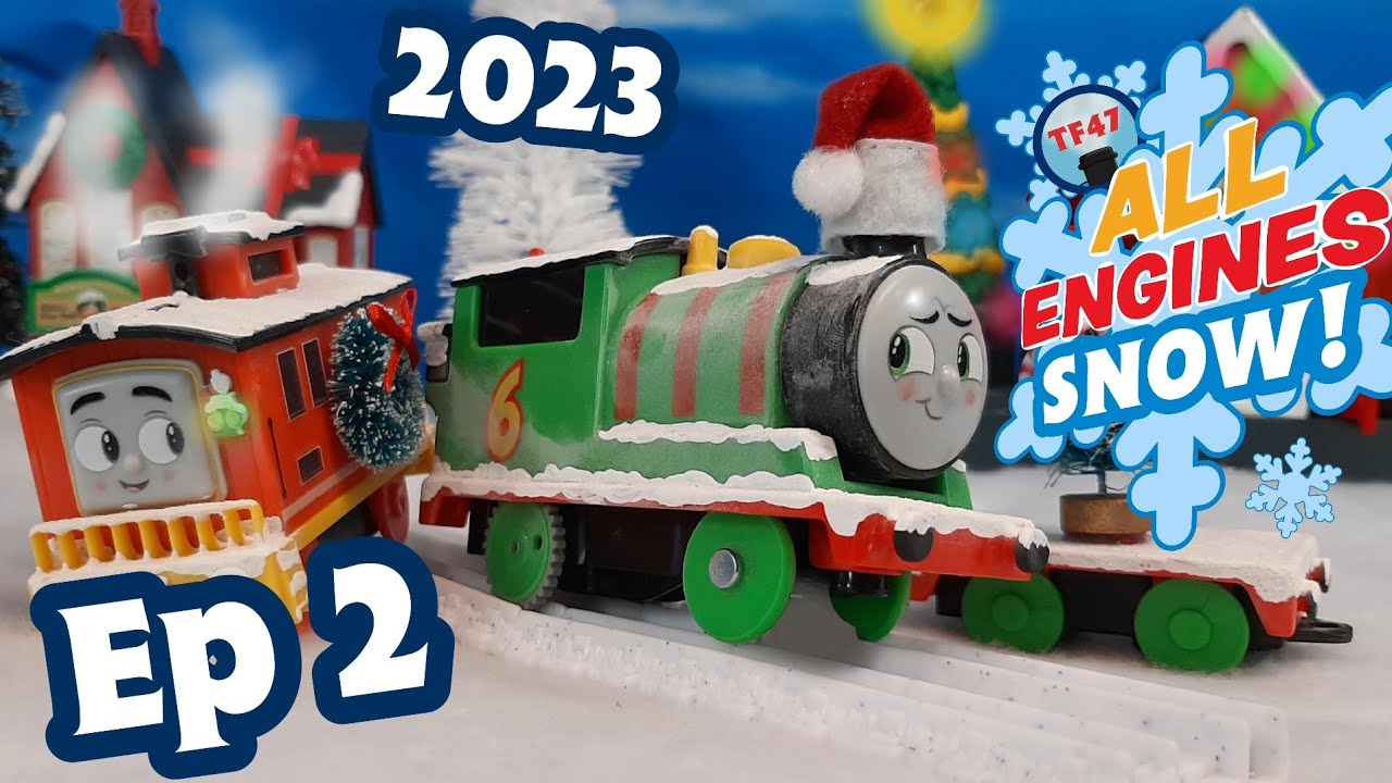 New Thomas All Engines Snow Ep 2. Custom Snowy Percy & Bruno ...