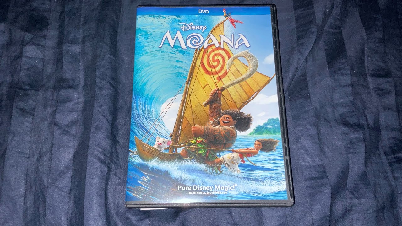 Opening to Moana 2017 DVD (Main Menu option) - YouTube