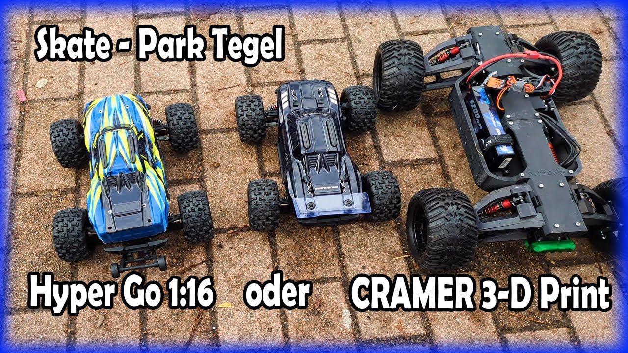 3D- Print Cramer / Hyper Go 1:16 / Arrma Kraton / Waldstrecke - YouTube