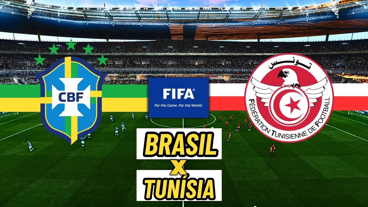 BRASIL x TUNÍSIA | AMISTOSO INTERNACIONAL | EFOOTBALL 2026 - YouTube