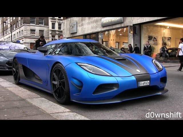 Koenigsegg Agera Blue