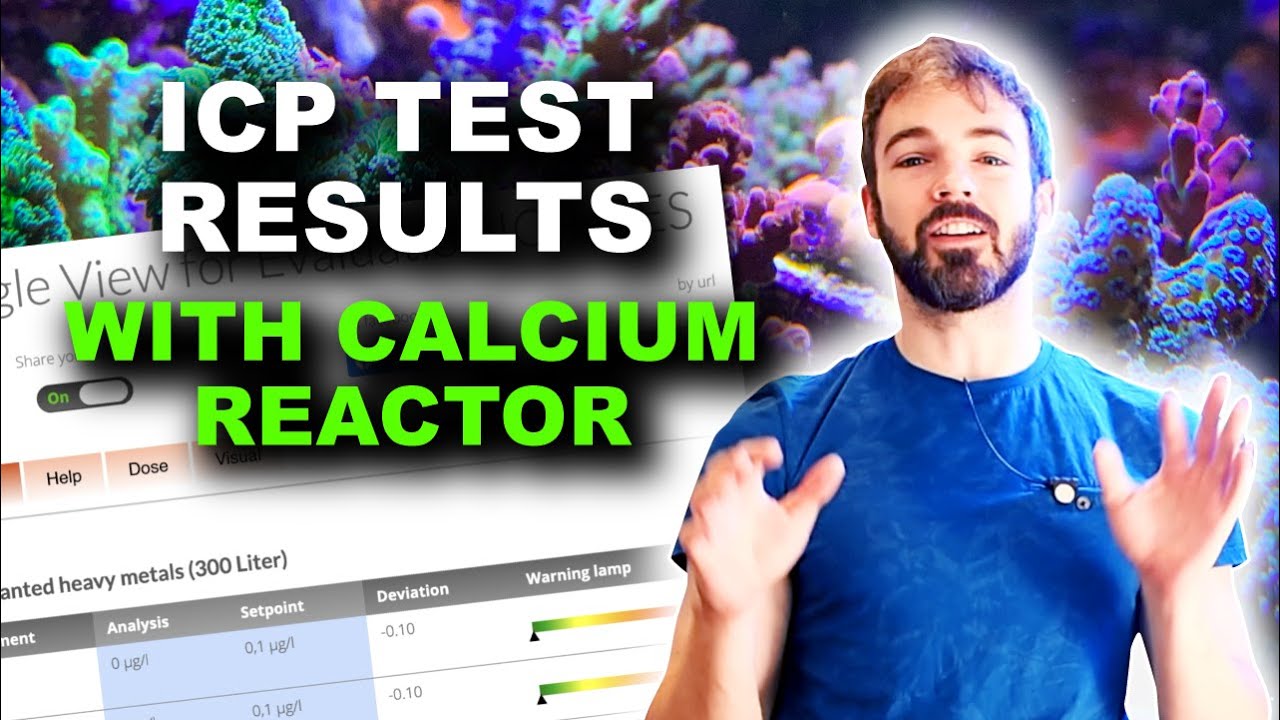 ICP Test Results with a Calcium Reactor - YouTube