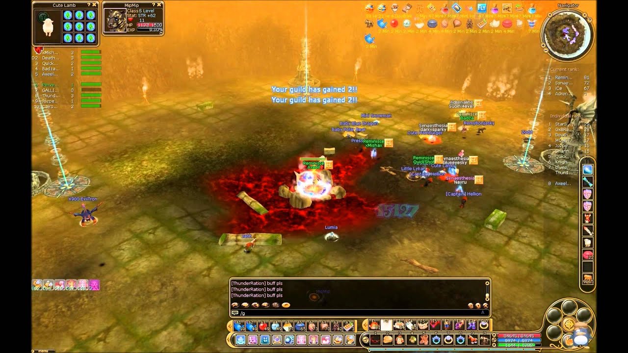 Flyff Tanuki Guild Siege 09-21 2013 Reminisce/Axeell - YouTube