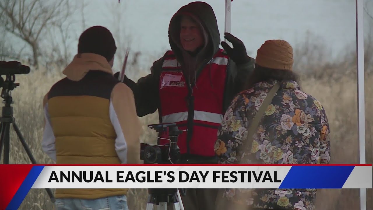 Celebrating Eagle Days at the Audubon Center - YouTube