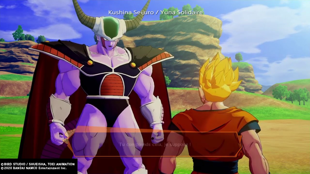 Dragon Ball Z Kakarot : Roi Cold / Freezer ( Vœux ) - YouTube