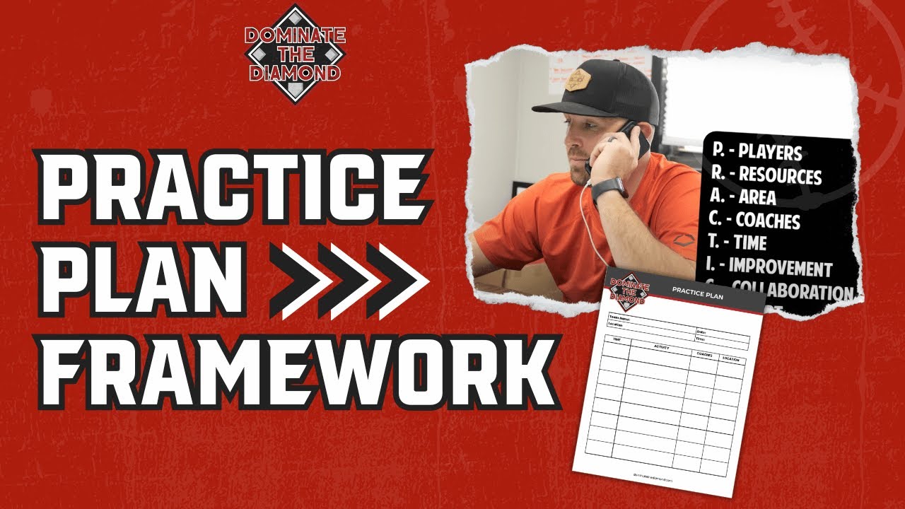 Best baseball practice planning framework - YouTube