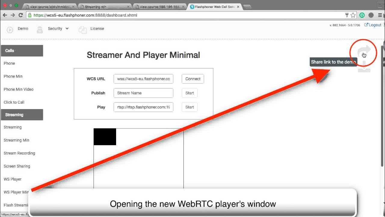 HTML5 RTSP WebRTC Player - YouTube