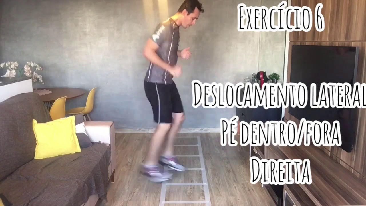 Educação Física - Exercícios de agilidade em casa - YouTube