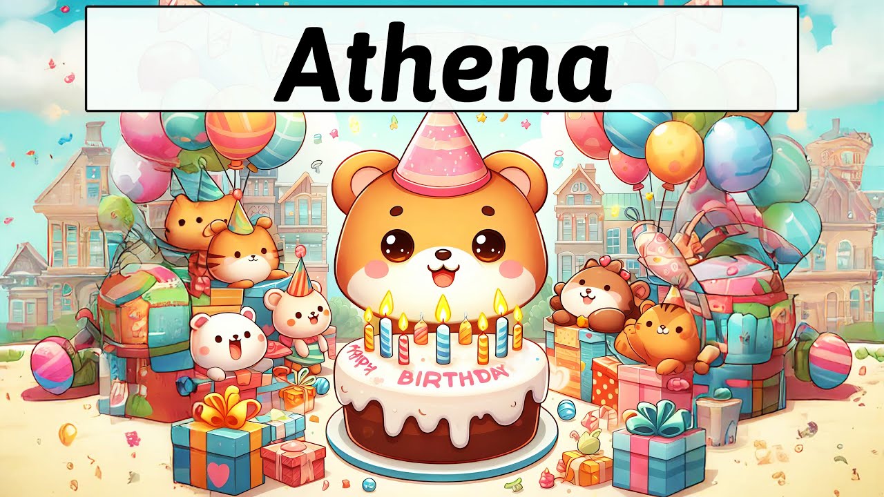 Athena Birthday Song | Happy Birthday to you Athena - YouTube