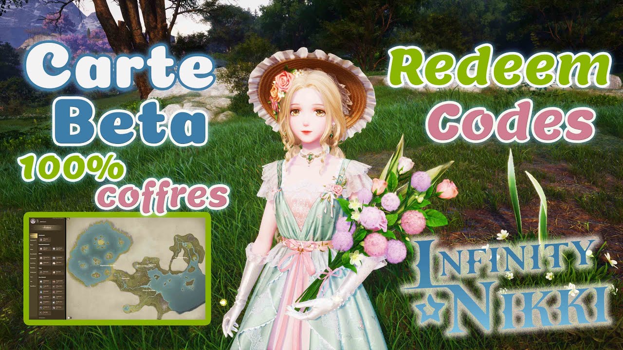 🫧INFINITY NIKKI🫧 Map Beta 100% Coffres & Redeem Codes - YouTube