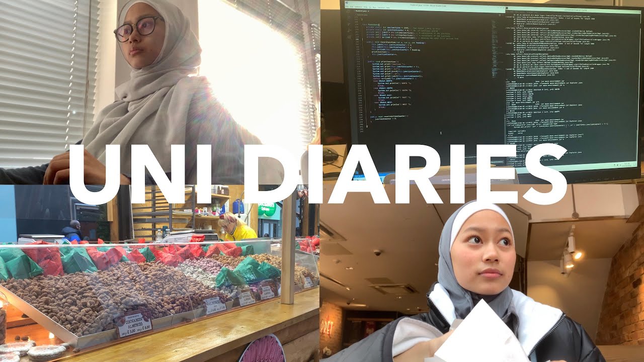 uni diaries vol.3 | black friday, coding, robots and sunny days - YouTube