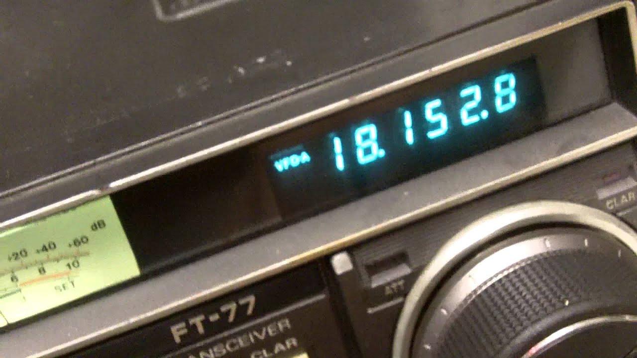 Yaesu FT-77 - YouTube