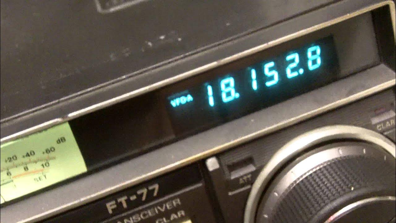Yaesu FT-77 - YouTube