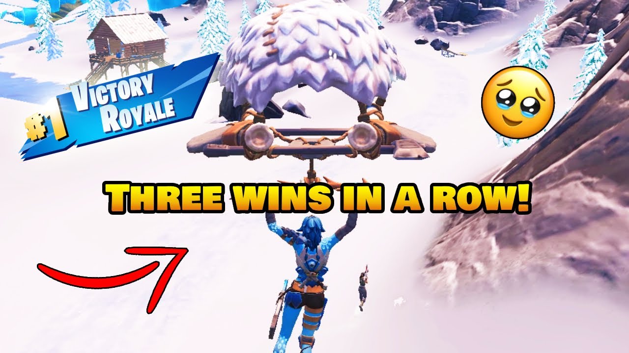 Three wins in a row, just like the good old days! ️️| (Fortnite ...