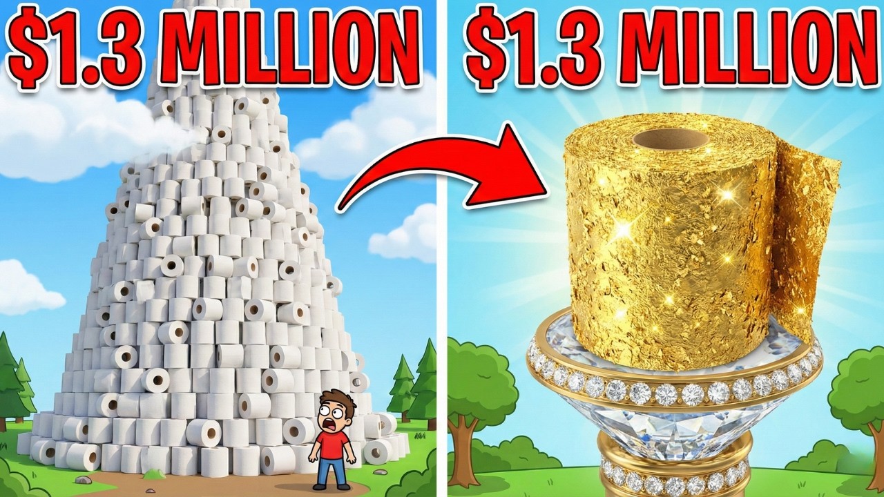 "$1 vs $1,000,000" Guess The Price Tag Challenge! 🤑 (99% Fail) QUIZ ...