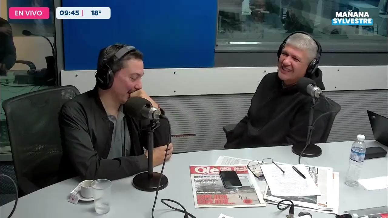 #MañanaSylvestre - ¡¡Hermosa visita!! Vino el Chelo a visitarnos al piso de Radio 10 - YouTube