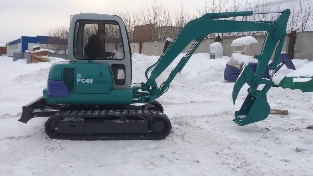 KOMATSU PC45 1 AVANCE R - YouTube