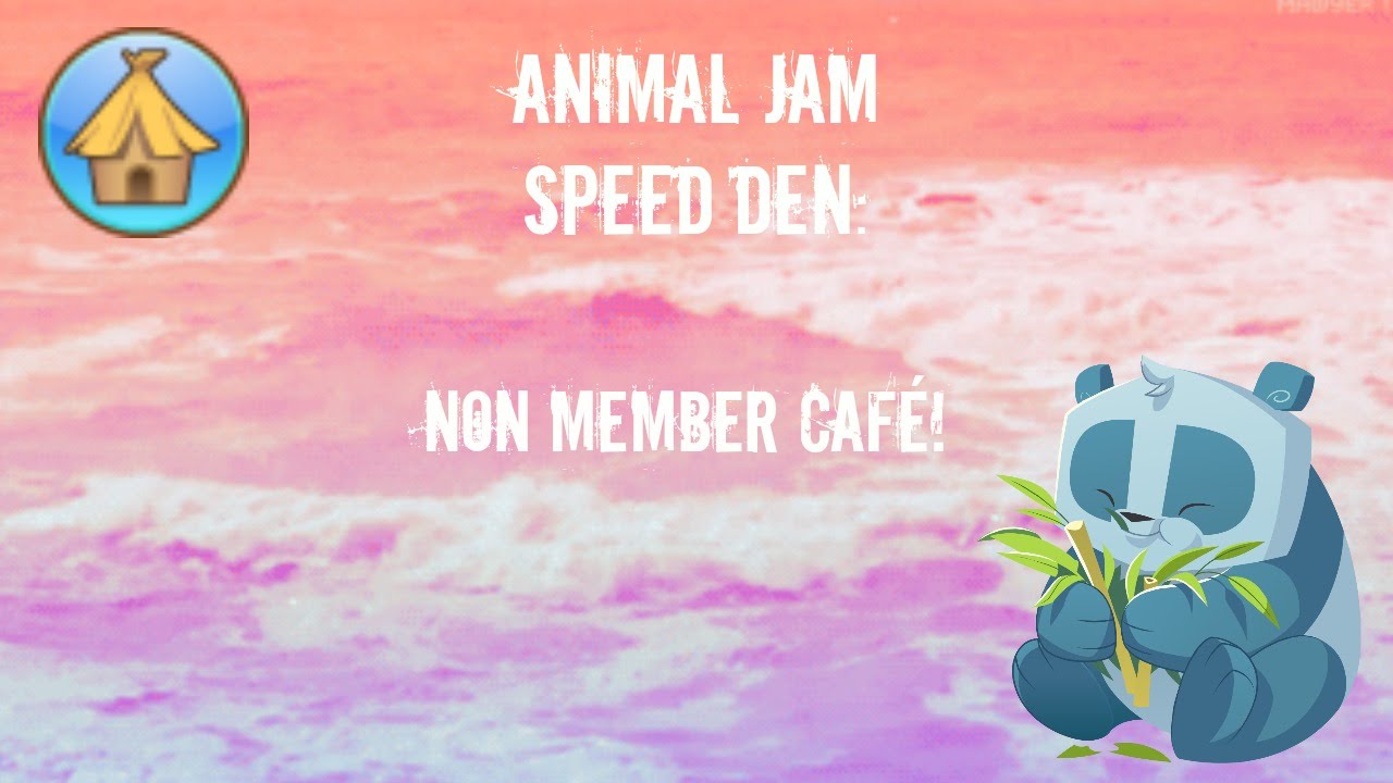 Animal Jam Speed Den: NM Café! - YouTube