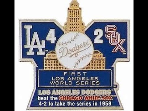 1959 World Series Highlights Los Angeles Dodgers Chicago White Sox ...