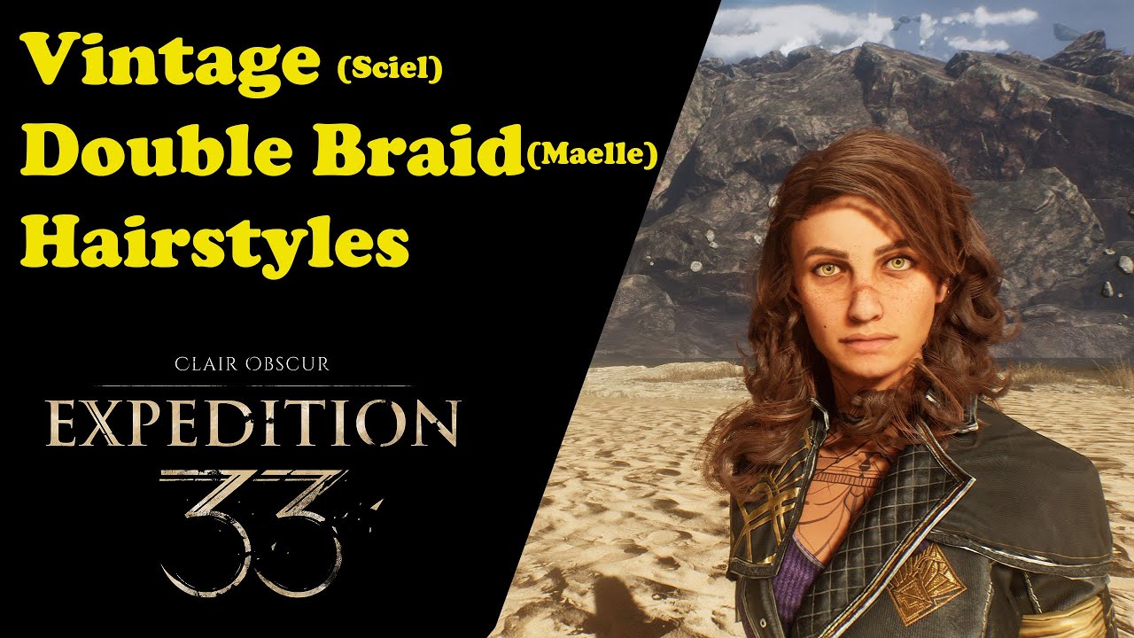 Where to find the Vintage Haircut for Sciel and Double Braid for Maelle ...