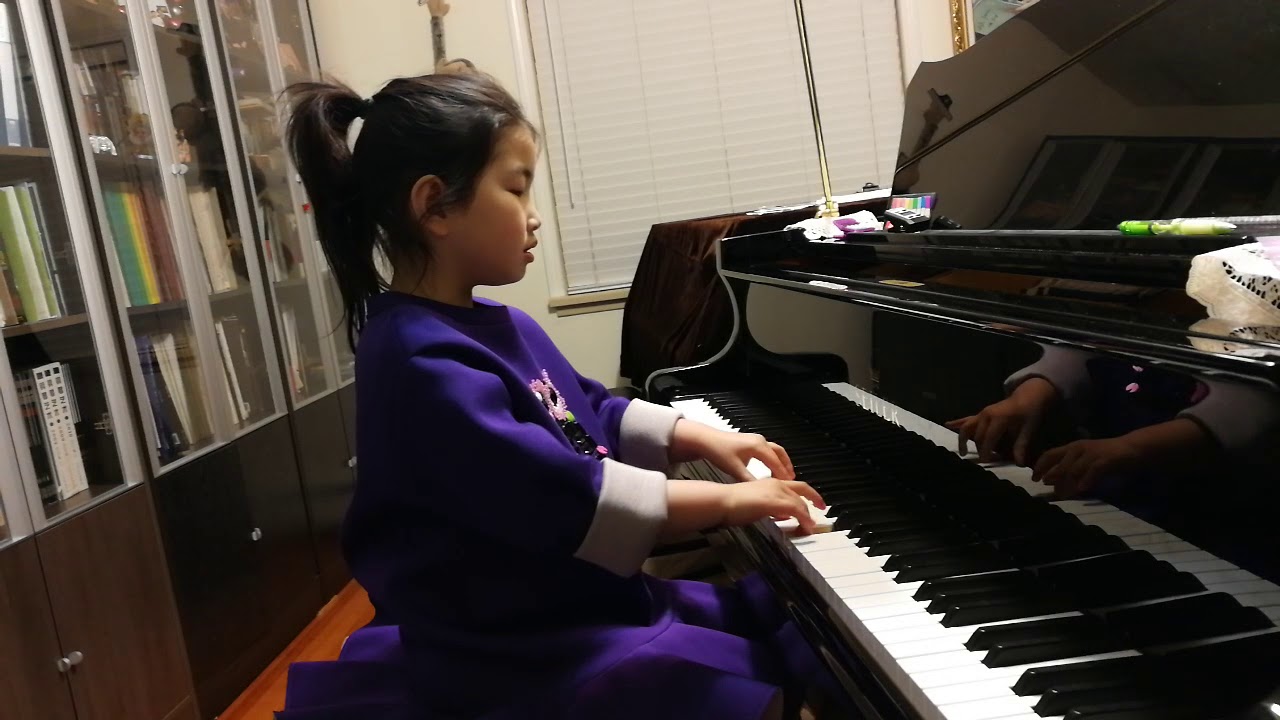 Rachel Yao 6 years plays Beyer 51 - YouTube