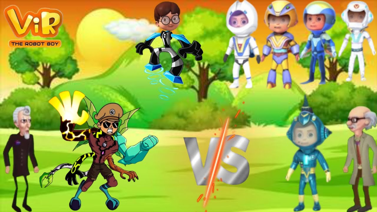 Veer Cartoon | Veer The Robot Boy Vs Singham | New Episode | Roboboy ...
