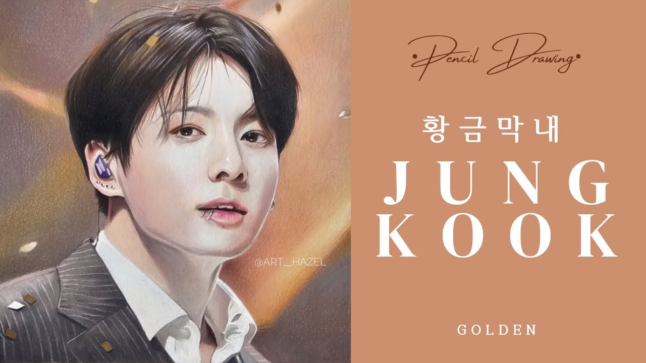 [Pencil Drawing Process] BTS_Jungkook - YouTube