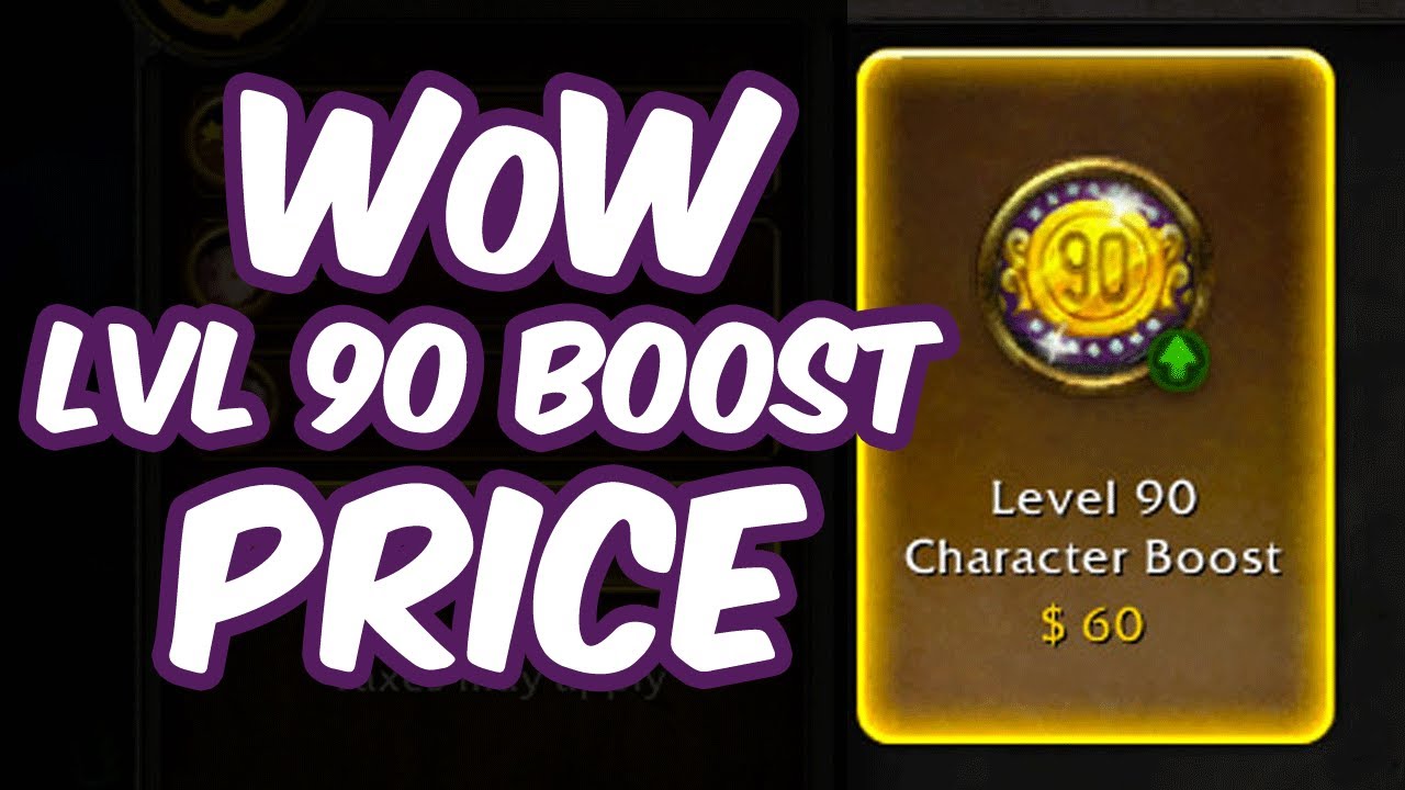 World of Warcraft Level 90 Character Boost Price Leaked!! - WoW Patch 5 ...