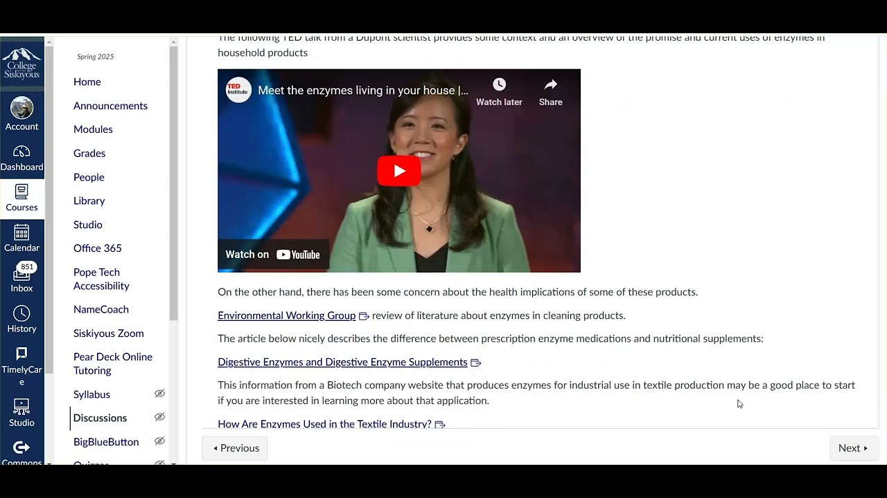 course navigation - YouTube