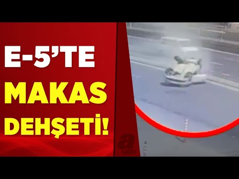 Makas atan araç feci kazaya sebep oldu: 3 yaralı | A Haber