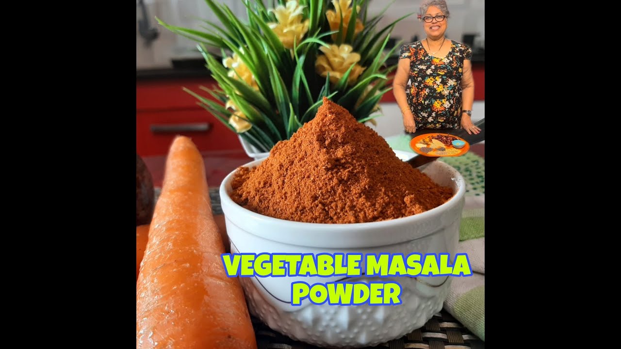 Homemade Aromatic Vegetable Masala Powder | For any vegetable curry ...