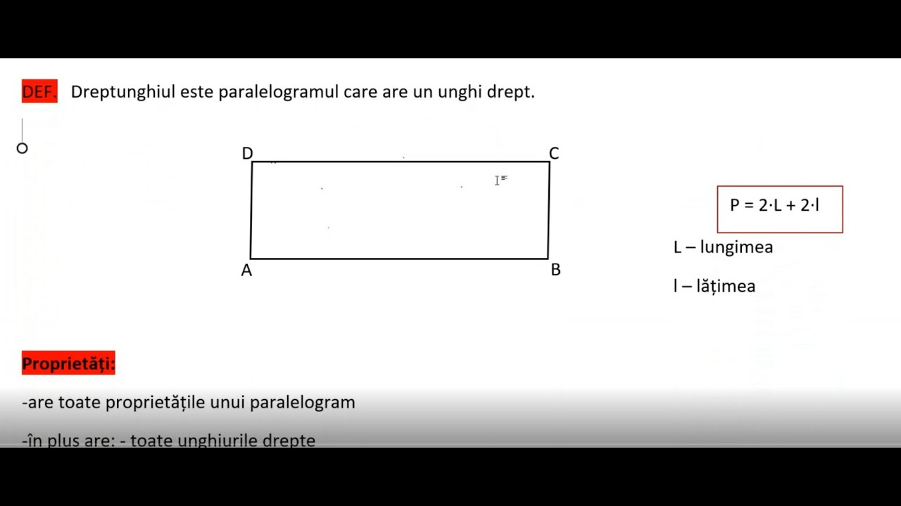 Dreptunghiul - YouTube