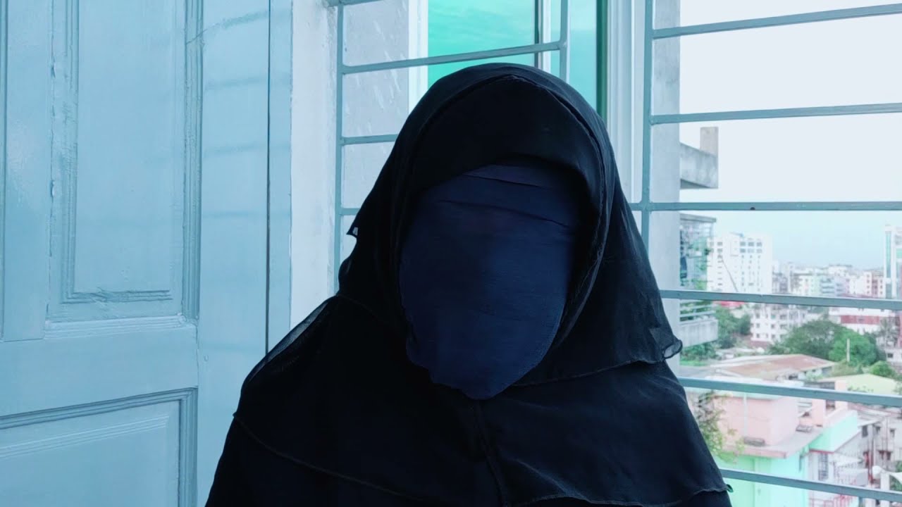 Easy full coverage Niqab style for all muslim women - YouTube