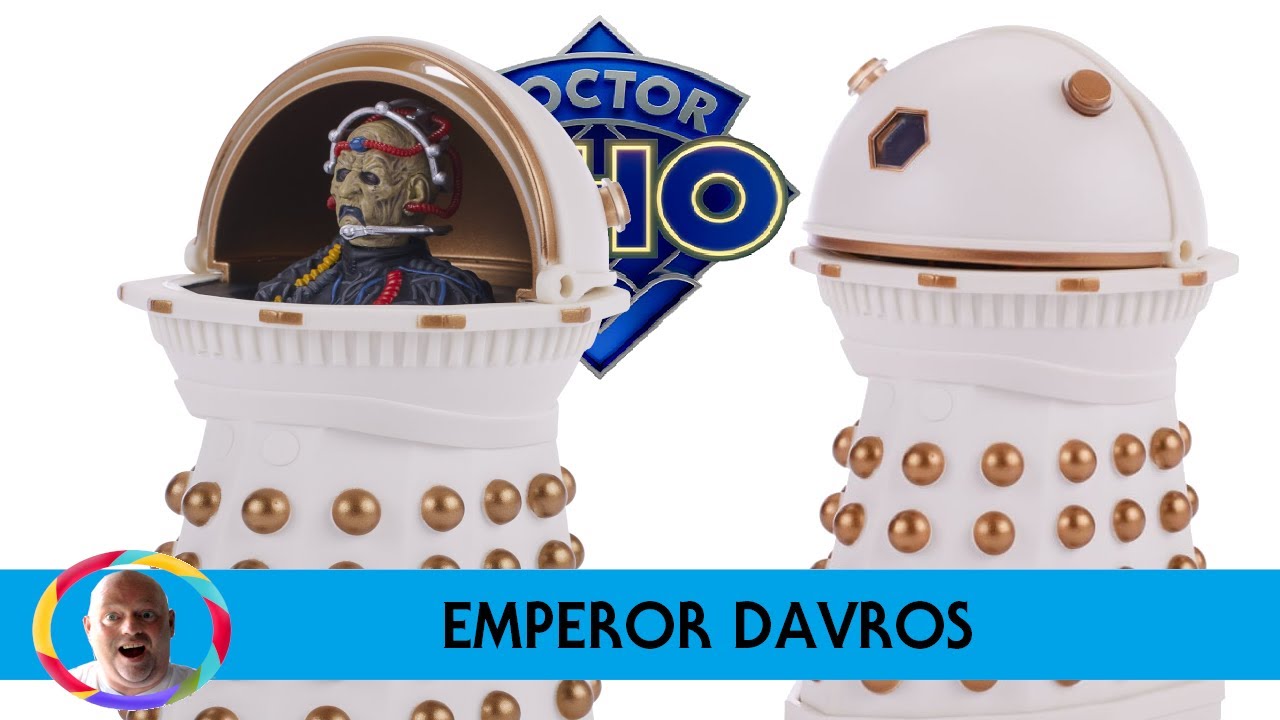 Dr Who Emperor Davros - Remembrance of the Daleks Figure Review - YouTube