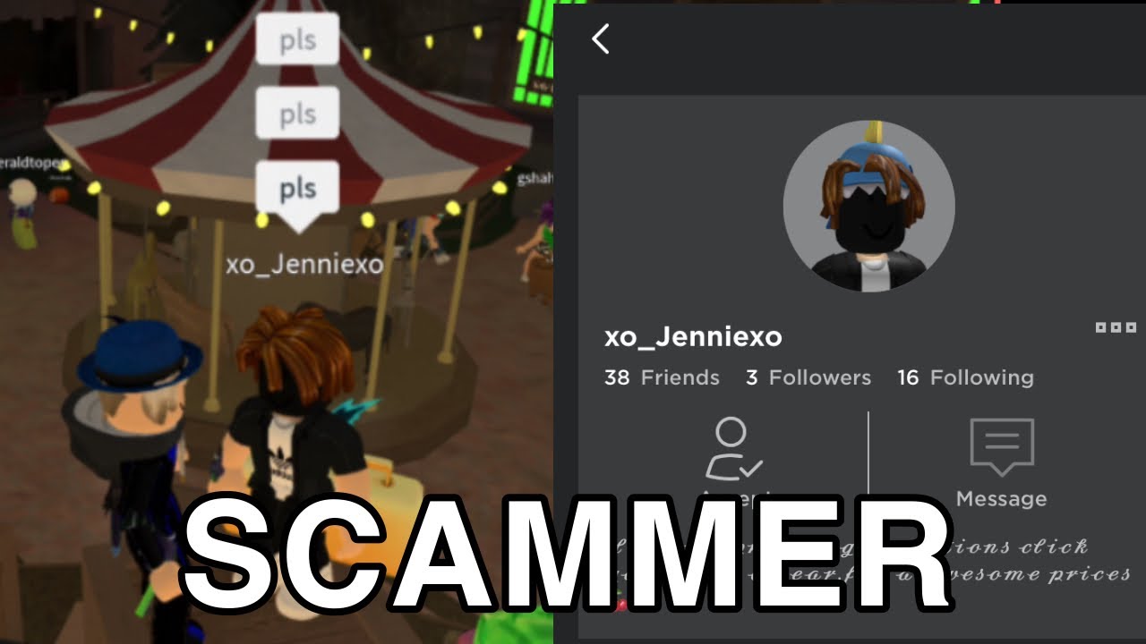 Desperate MM2 Scammer - YouTube