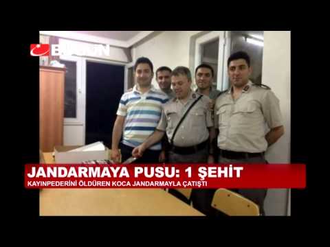 CİNAYET ZANLISI KOCA JANDARMAYA PUSU KURDU: 1 ŞEHİT