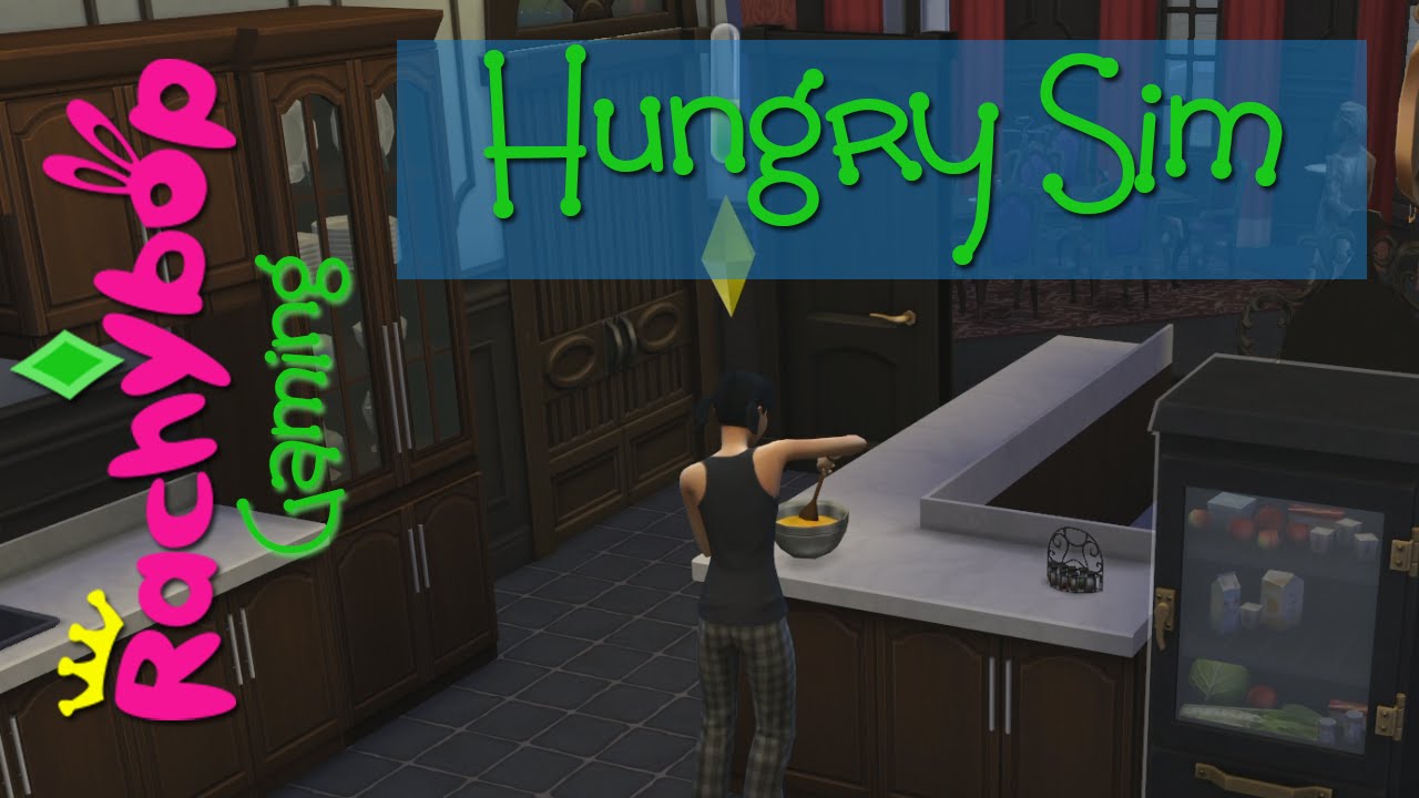 The Sims 4 exclusive gameplay: Hungry Sim [3/24] | Rachybop - YouTube