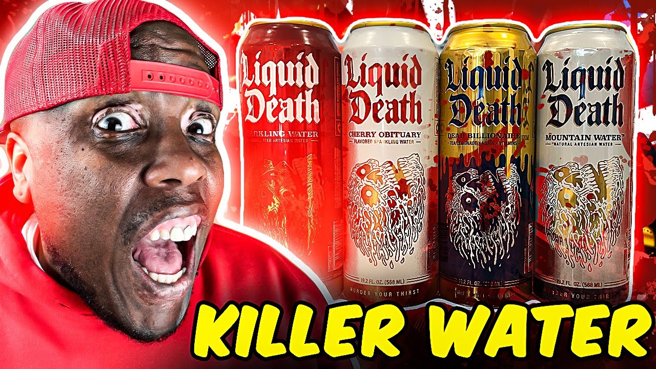 The Deadliest Drink Ever - Liquid Death A Water Company - YouTube