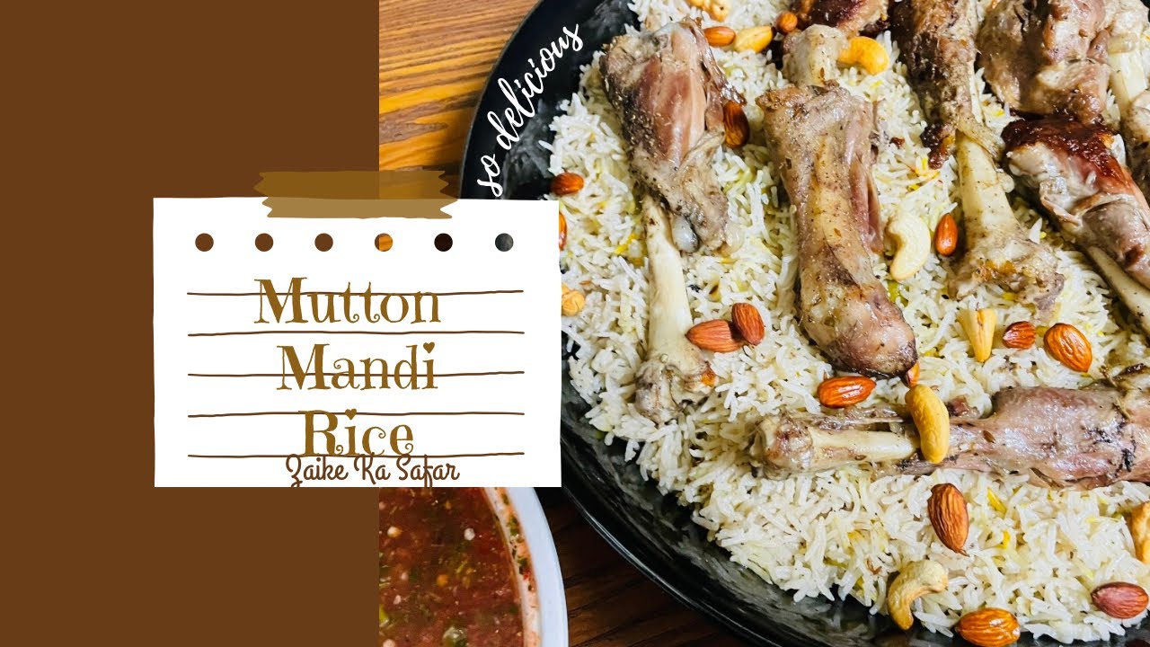 Mutton Handi Rice | Recipe | Zaike ka Safar - YouTube