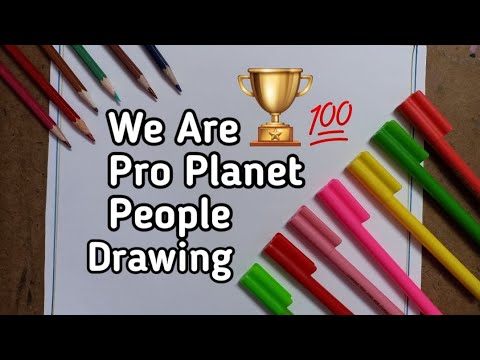 we are pro planet people drawing/we are pro planet people drawing easy ...