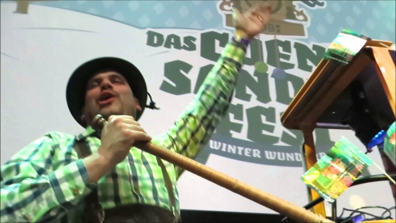 Der Alphornzauberer & Thomas, coen en sanderfest 2016 - YouTube