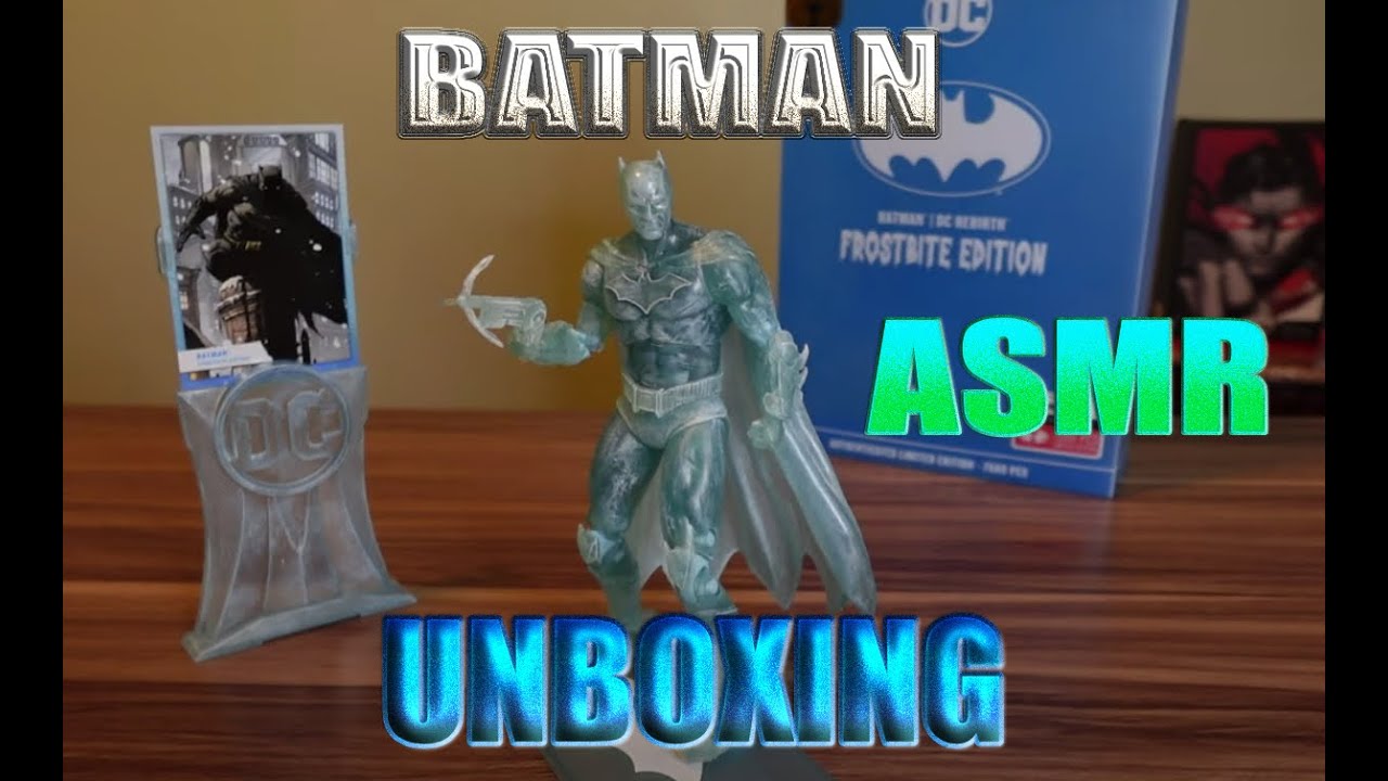 ASMR Unboxing: Batman Frostbite Edition (Gold Label McFarlane Limited ...