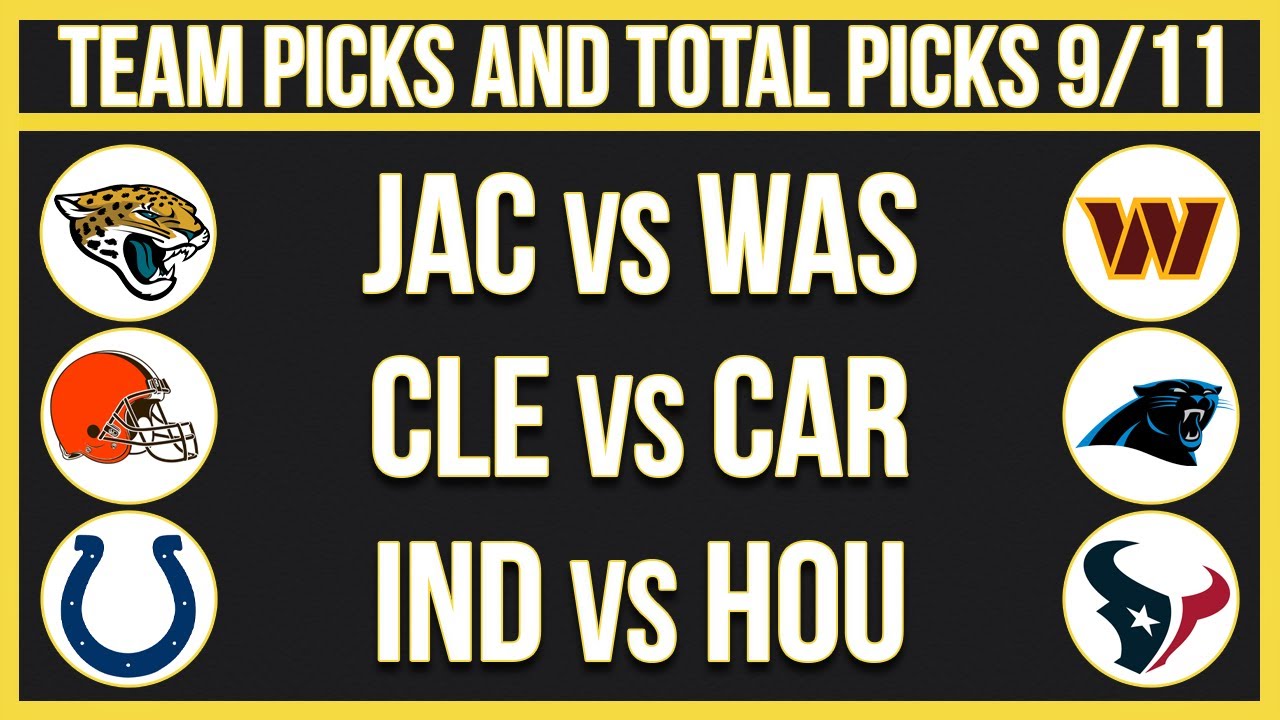FREE NFL Picks Today 9/11/22 NFL Betting Tips and Predictions - YouTube